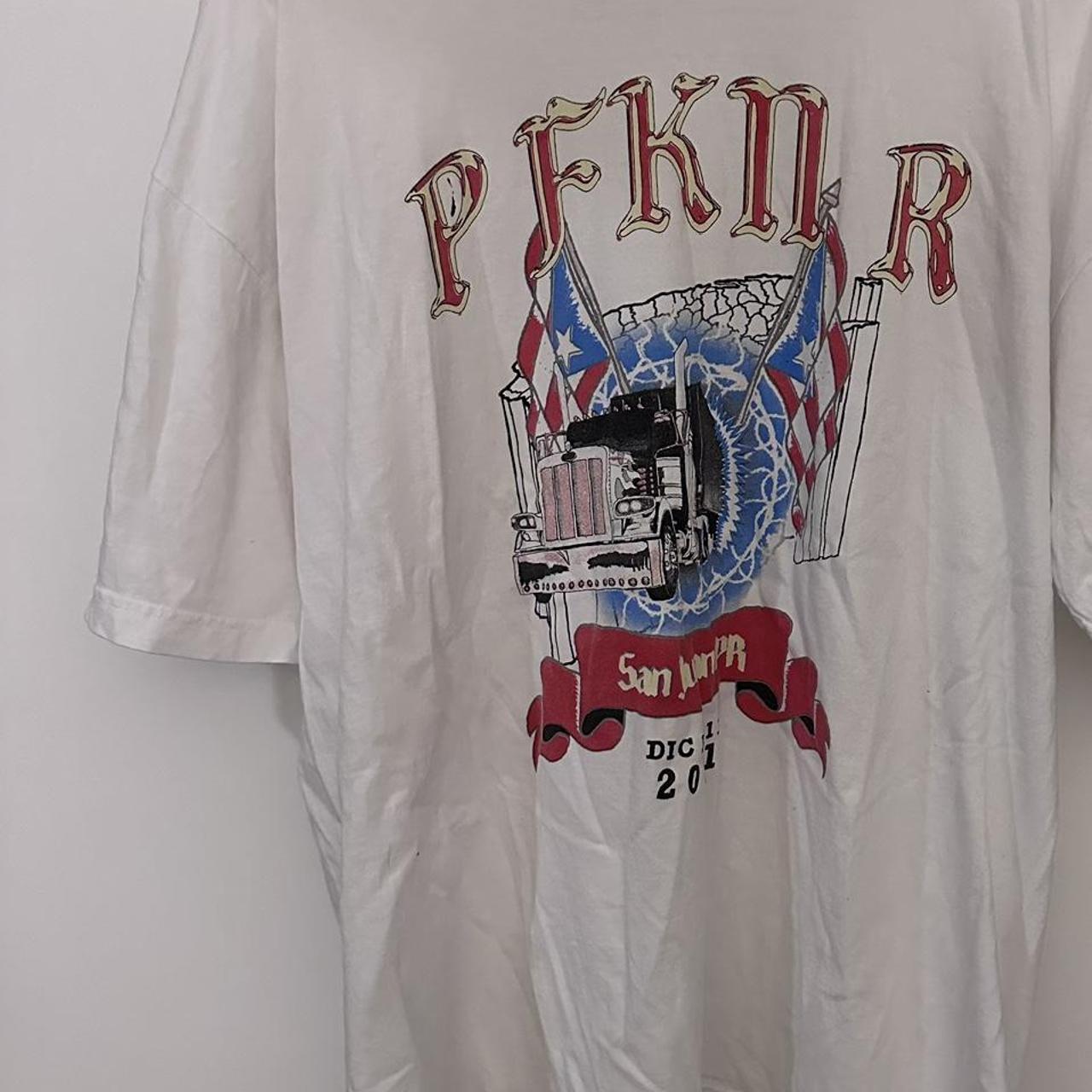 RARE Bad Bunny P FKN R tee - excellent condition, ... - Depop