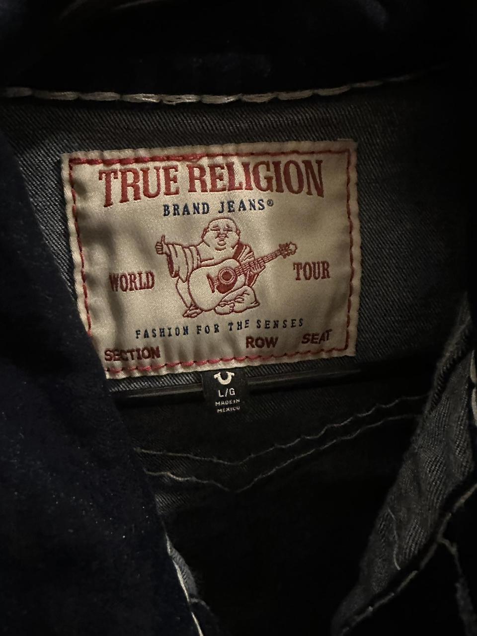 RARE True Religion Rope Stitch Jacket I have this... - Depop