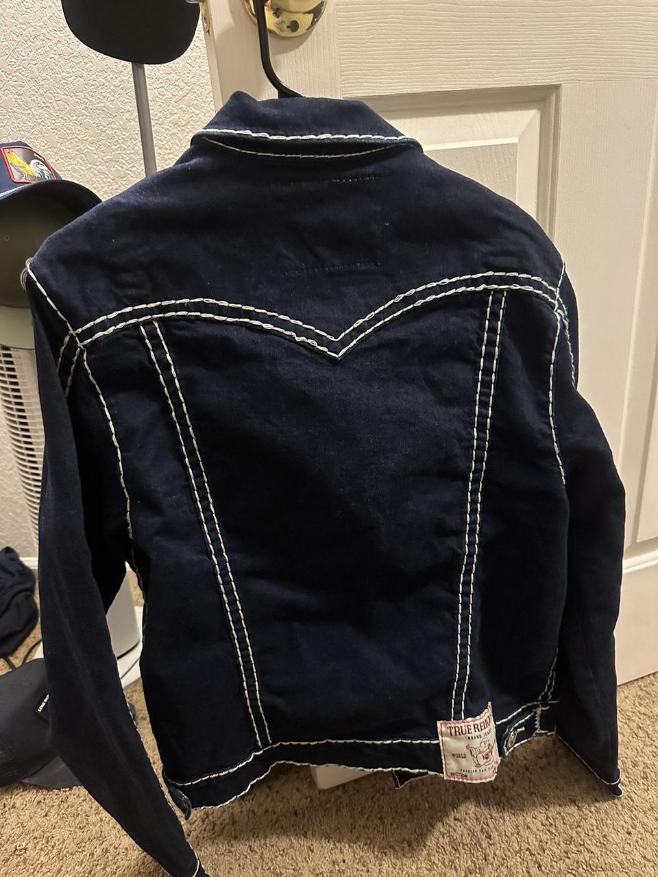 RARE True Religion Rope Stitch Jacket I have this... - Depop