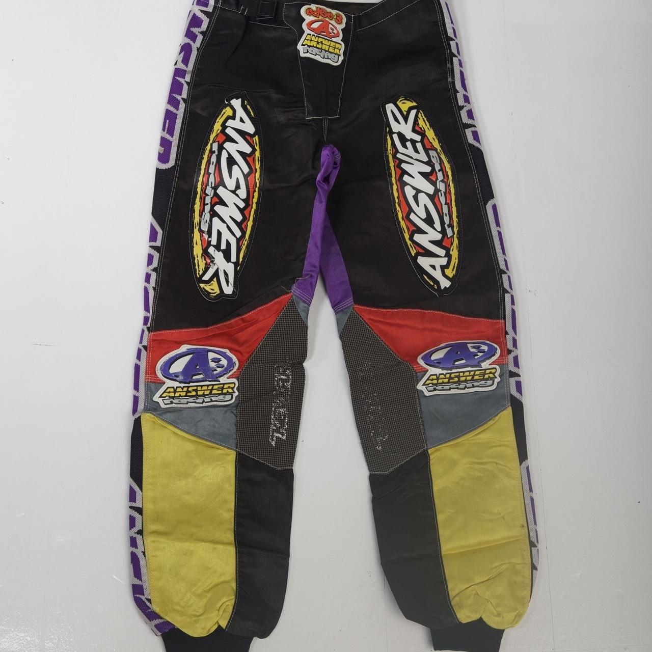 vintage Answer racing pants condition on the back | Depop