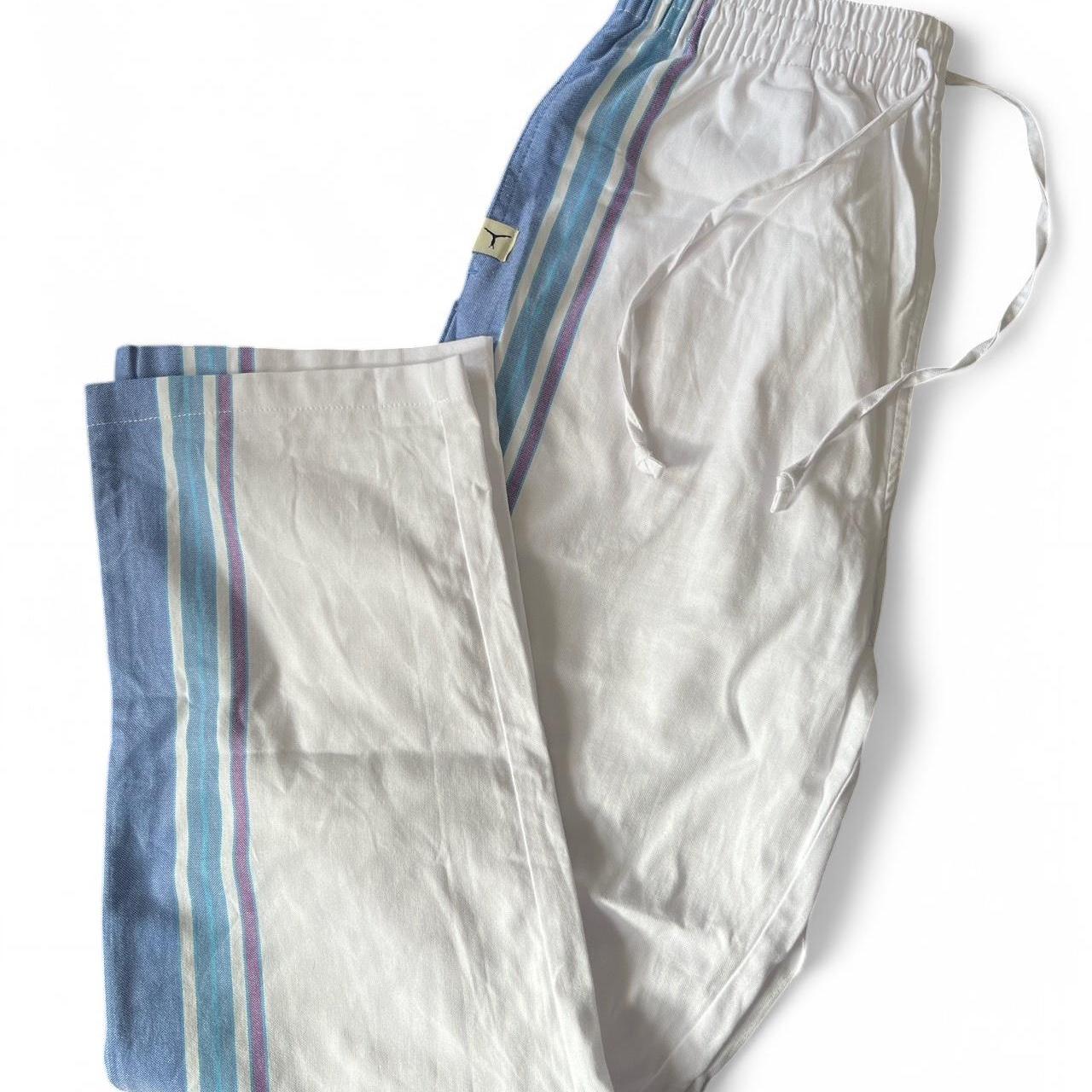 White and blue striped Tom Trunks brand new. Very... | Depop