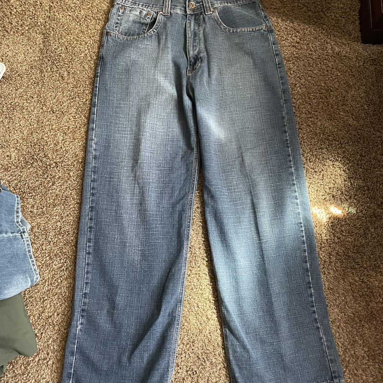 Y2k Southpole like basic code jeans. Some minor... | Depop