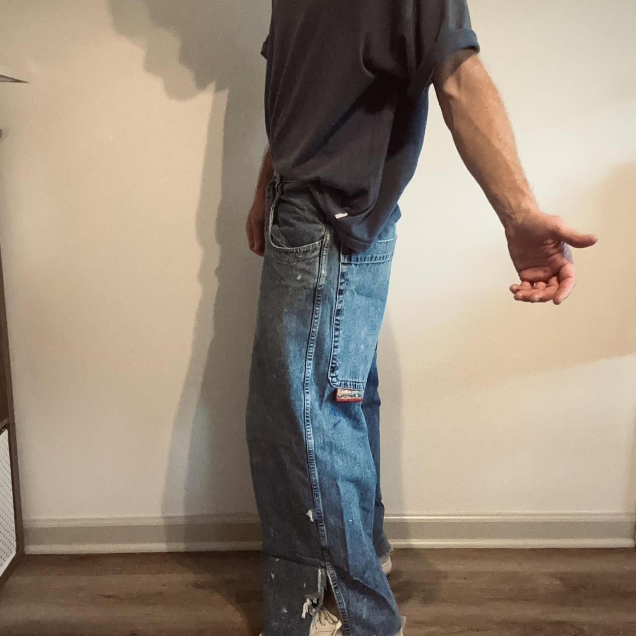 Original Vintage Distressed 1990s JNCO Wizard 308... | Depop