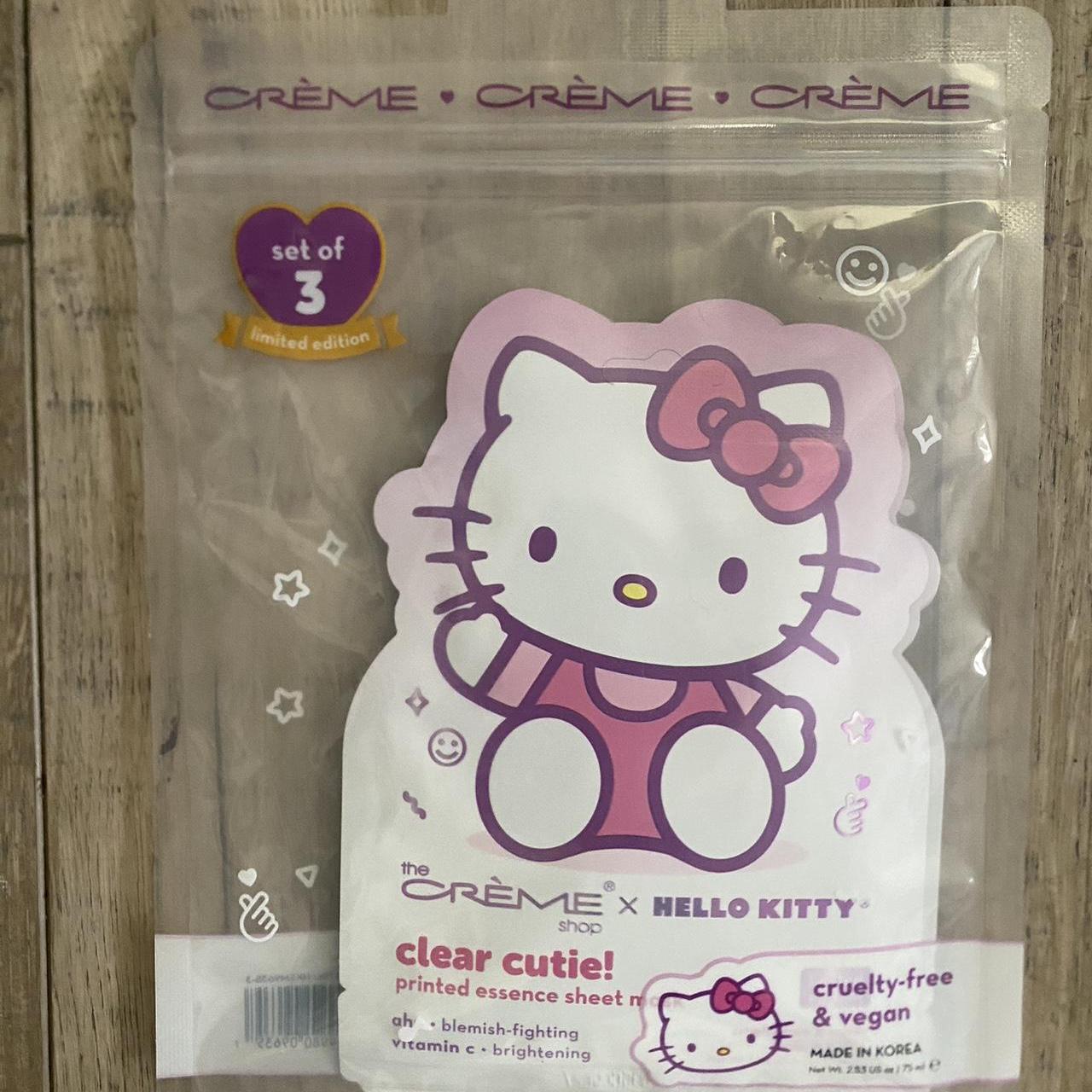 3 Hello kitty face masks - Depop