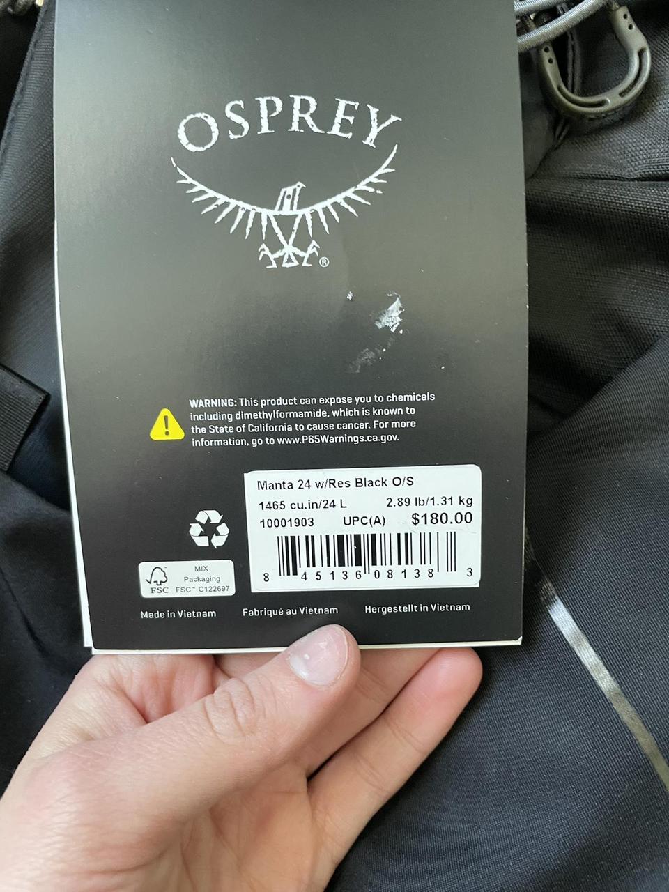 Brand new with tags osprey hiking backpack. In... - Depop