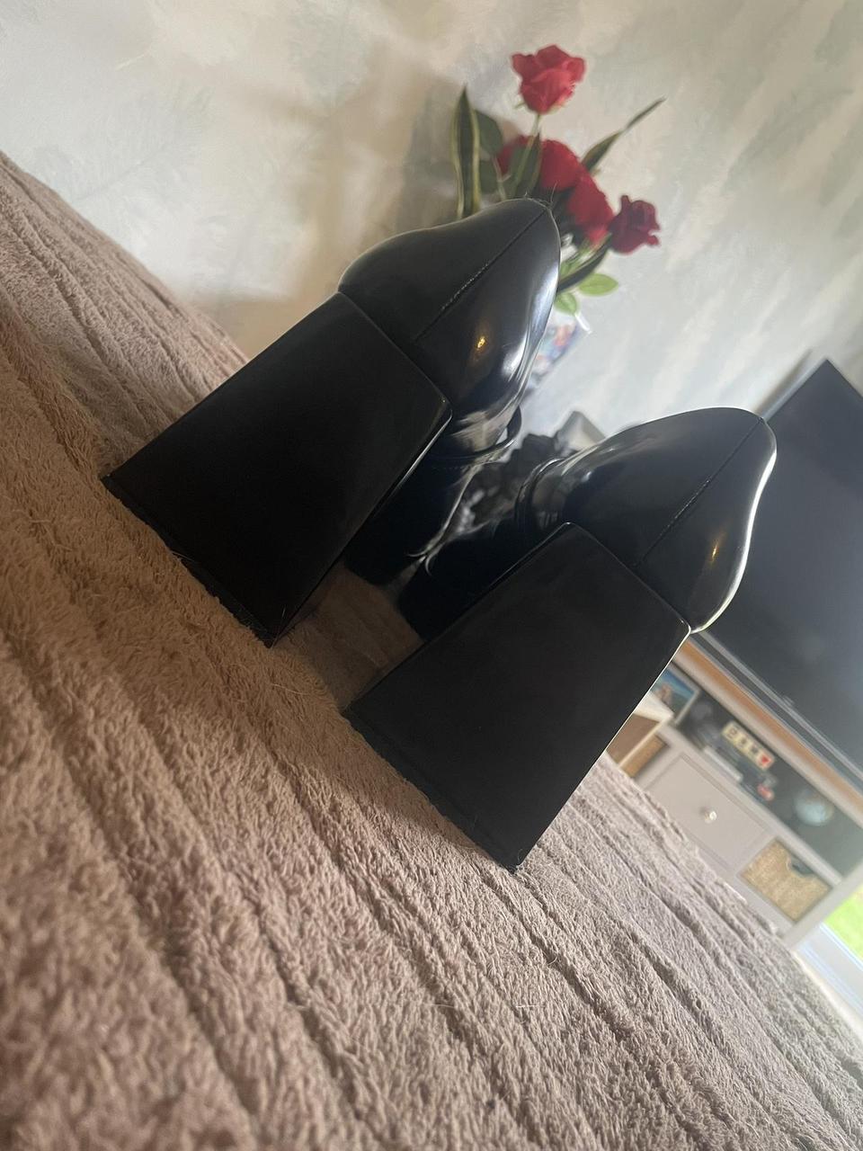 Monki Mary Jane platform heels. Worn once. Size 5 -... - Depop