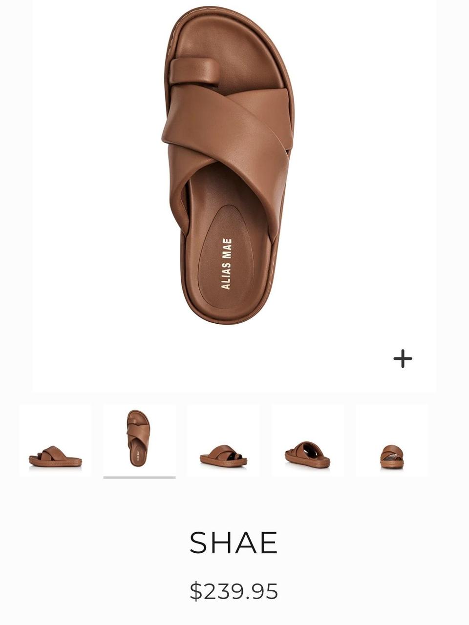 Alias Mae Shae - Pecan Leather RRP $239.95 AUD Size... - Depop