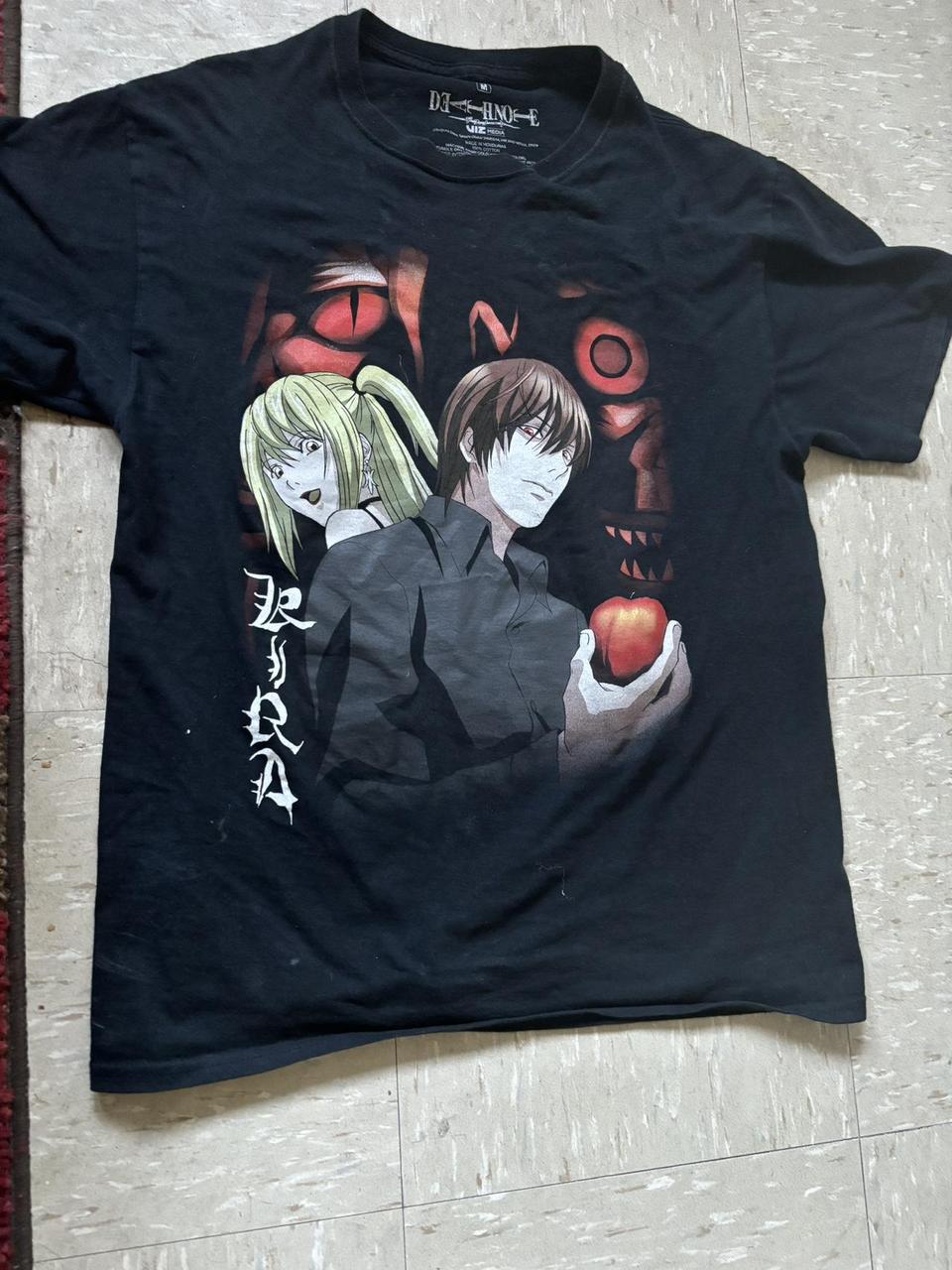 Death Note Tee Baggy fitting #deathnote #anime... - Depop