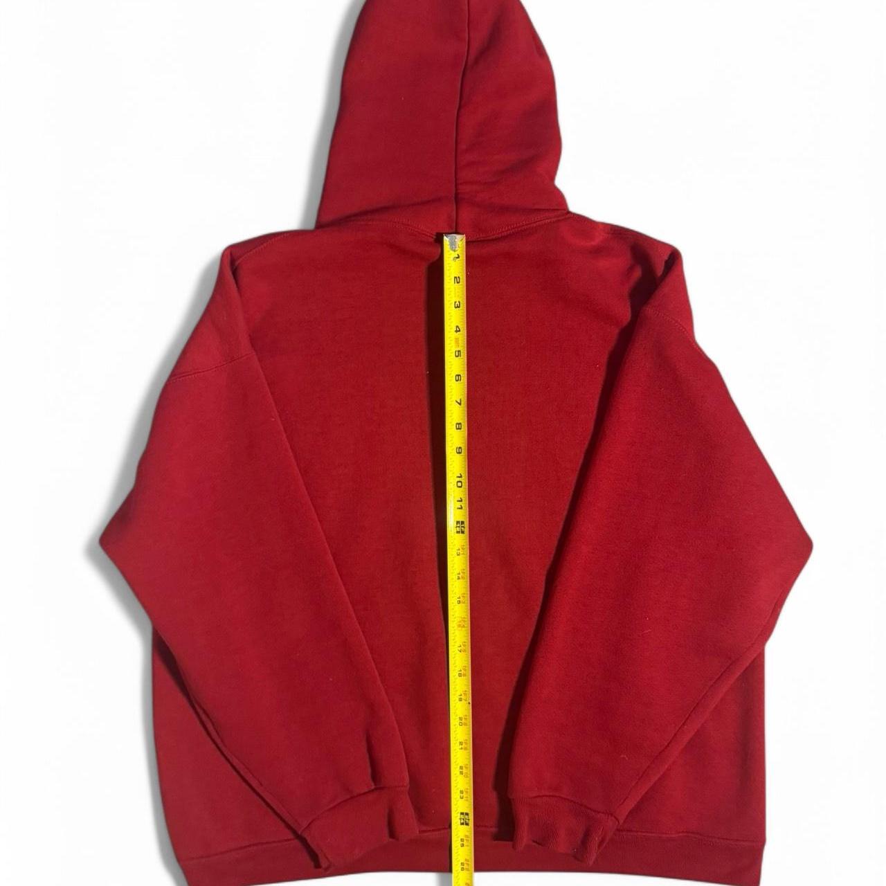 Vintage Boxy Red Russell Athletics Hoodie *Message... | Depop