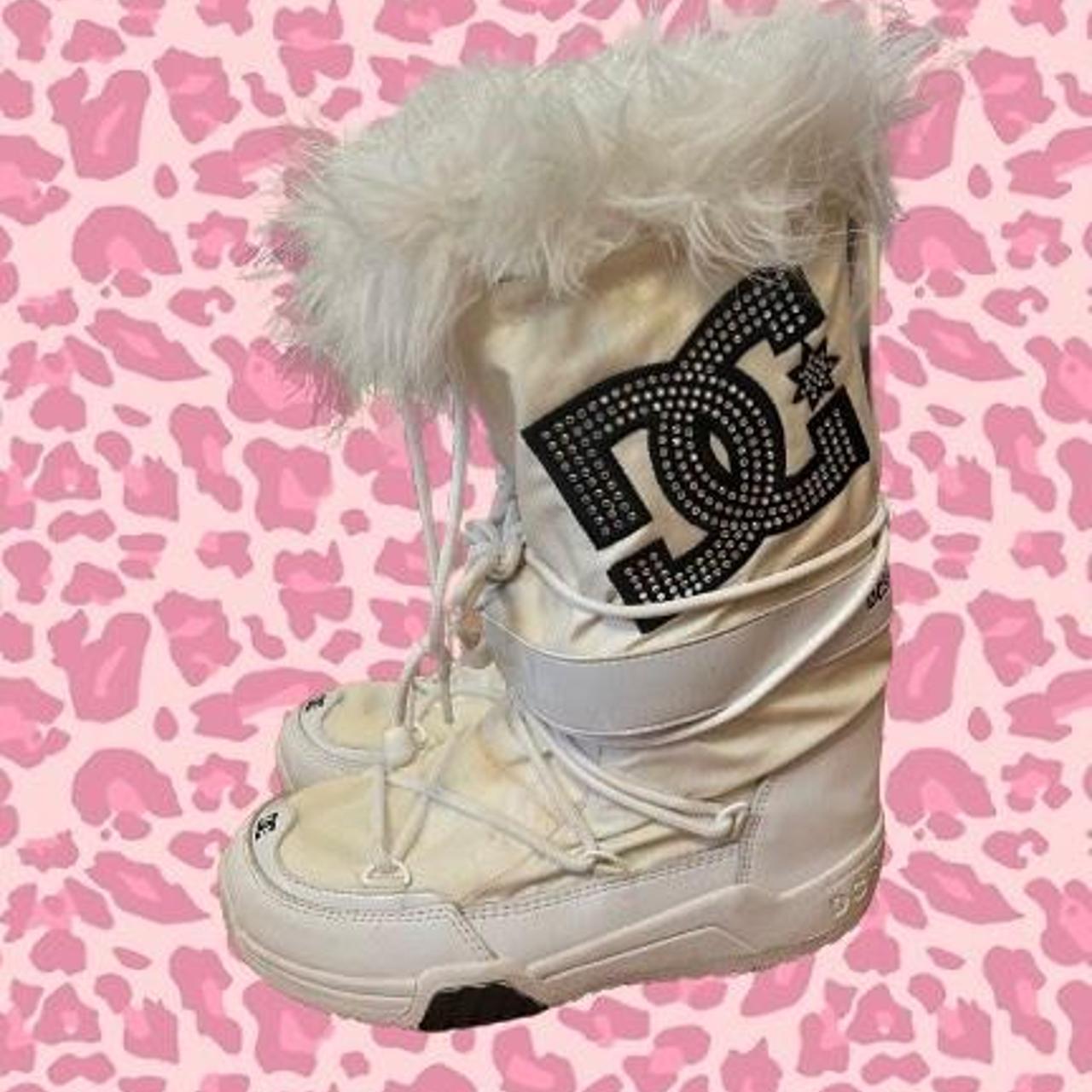 white dc boots! ‼️‼️IMPORTANT!! these boots are... - Depop
