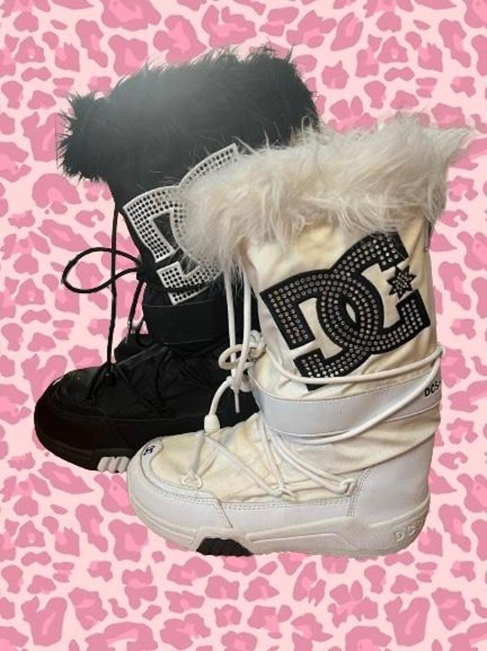 white dc boots! ‼️‼️IMPORTANT!! these boots are... - Depop