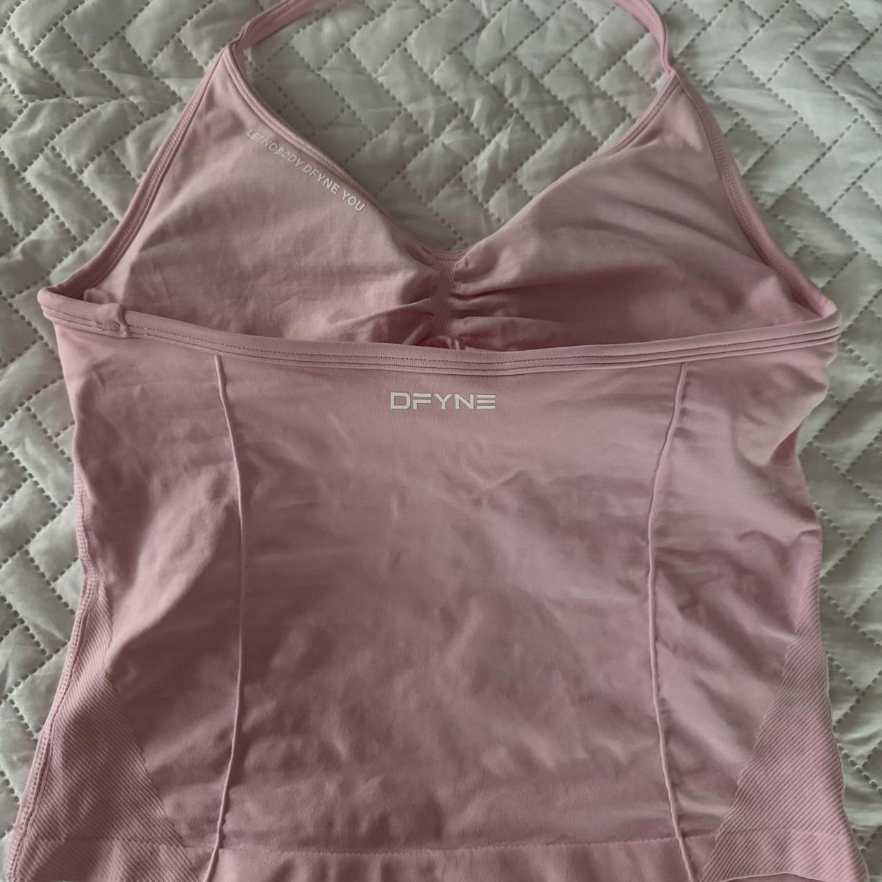 Pink Dfyne strappy top #pink #dfyne Brand new... | Depop