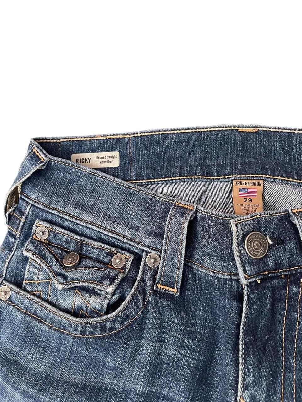 Mens True Religion "Ricky" jeans sz 29 •TR Ricky... - Depop