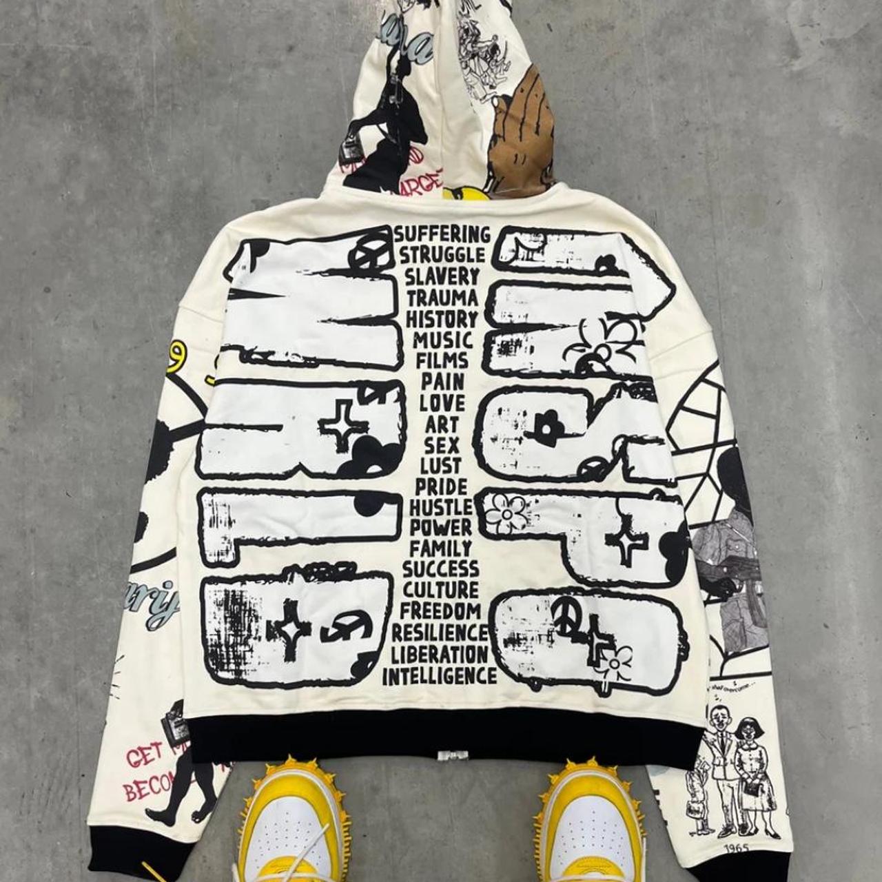 Inspo world zip-up Size xs Cropped fit Worn 3 times | Depop