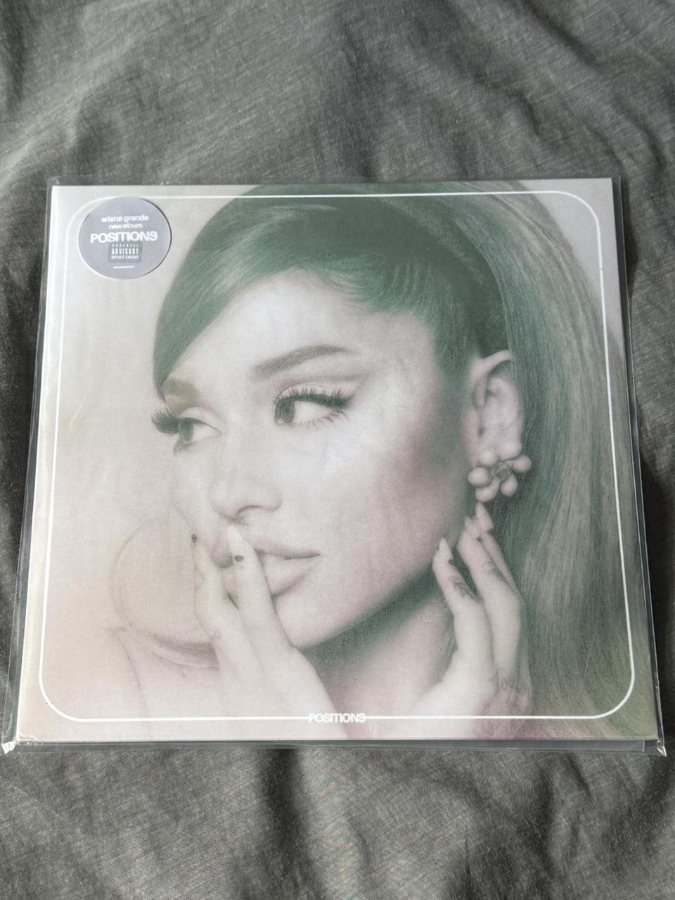 Ariana Grande, Positions coke bottle clear vinyl In... - Depop