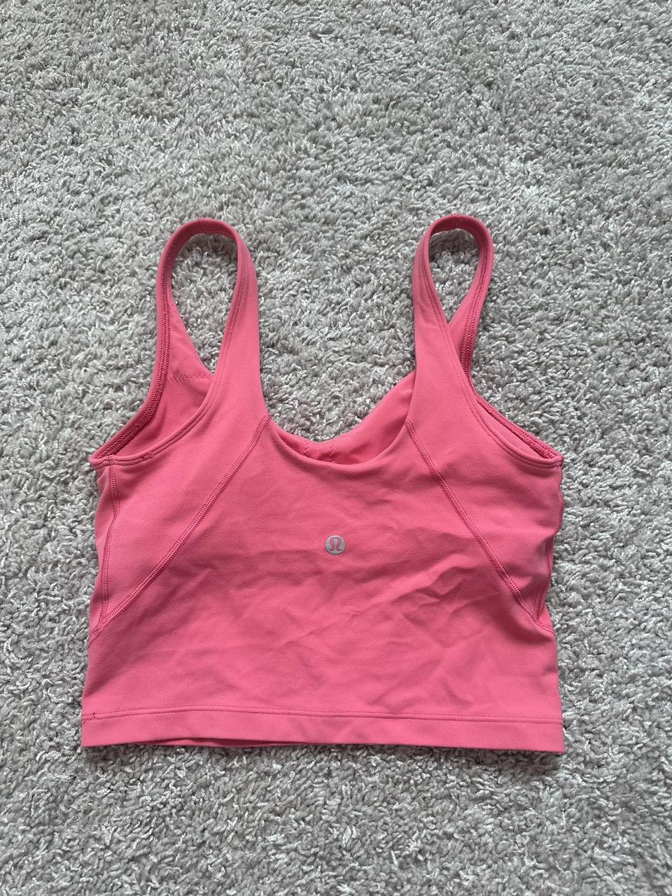 Lululemon pink align tank. Super cute color and... - Depop