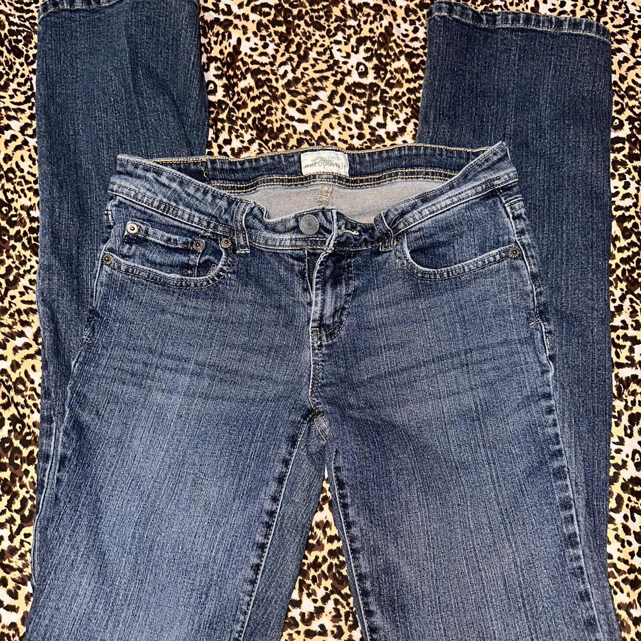 2000s bootcut style lowrise jeans. marked as a 5/6... | Depop