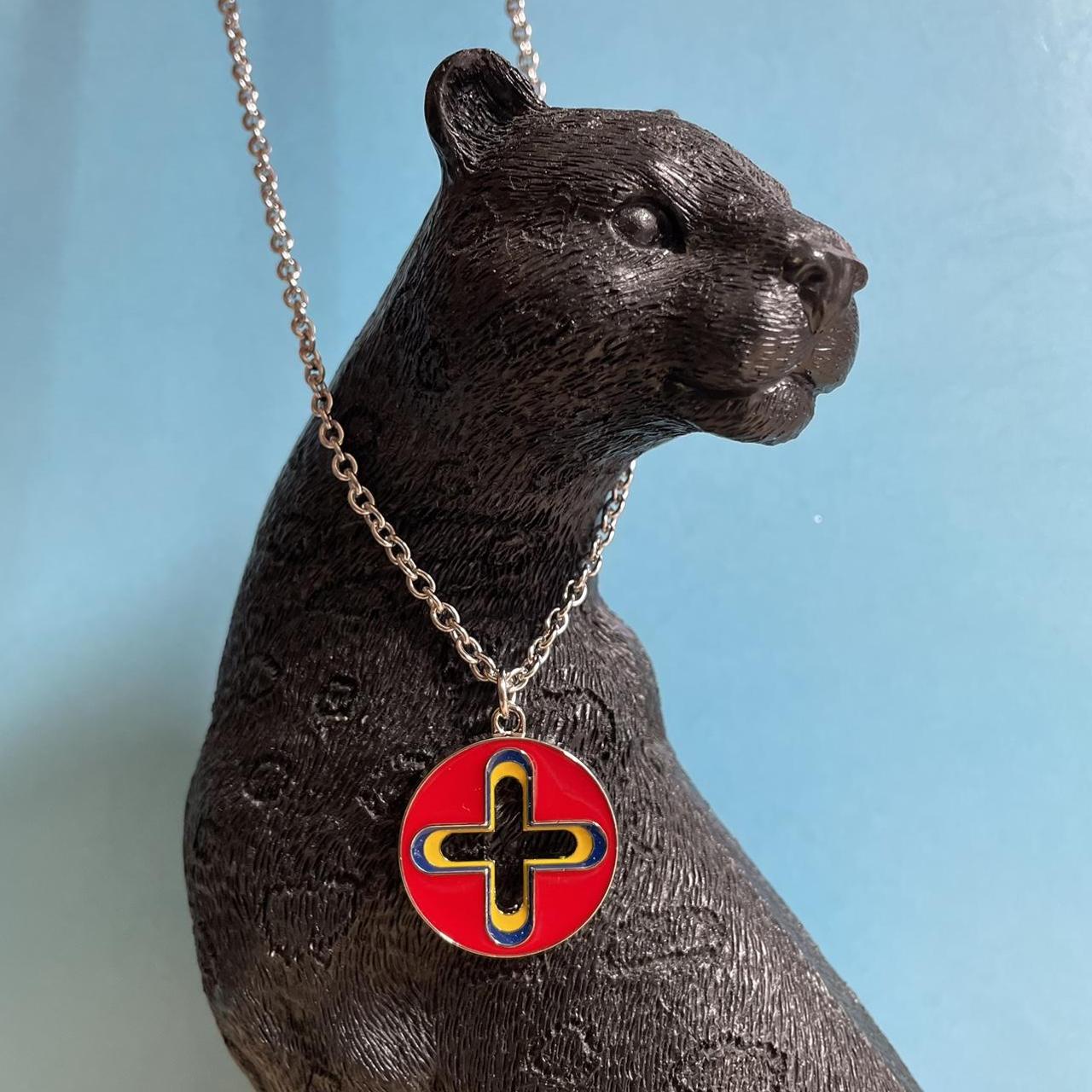 Homer Frank Ocean Enamel Chain Necklace -... - Depop