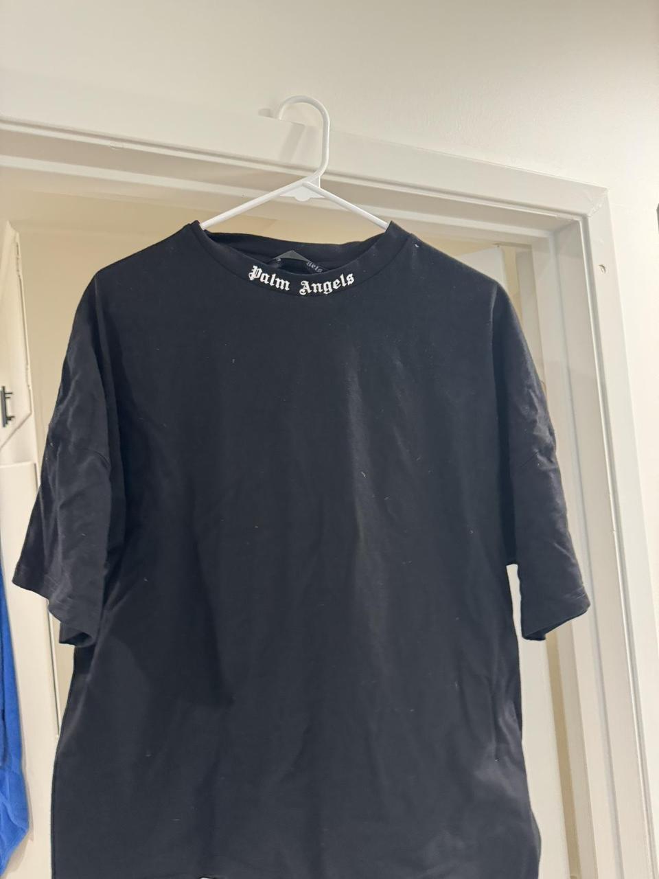 Palm angles rep shirt worn twice, is over sized - Depop