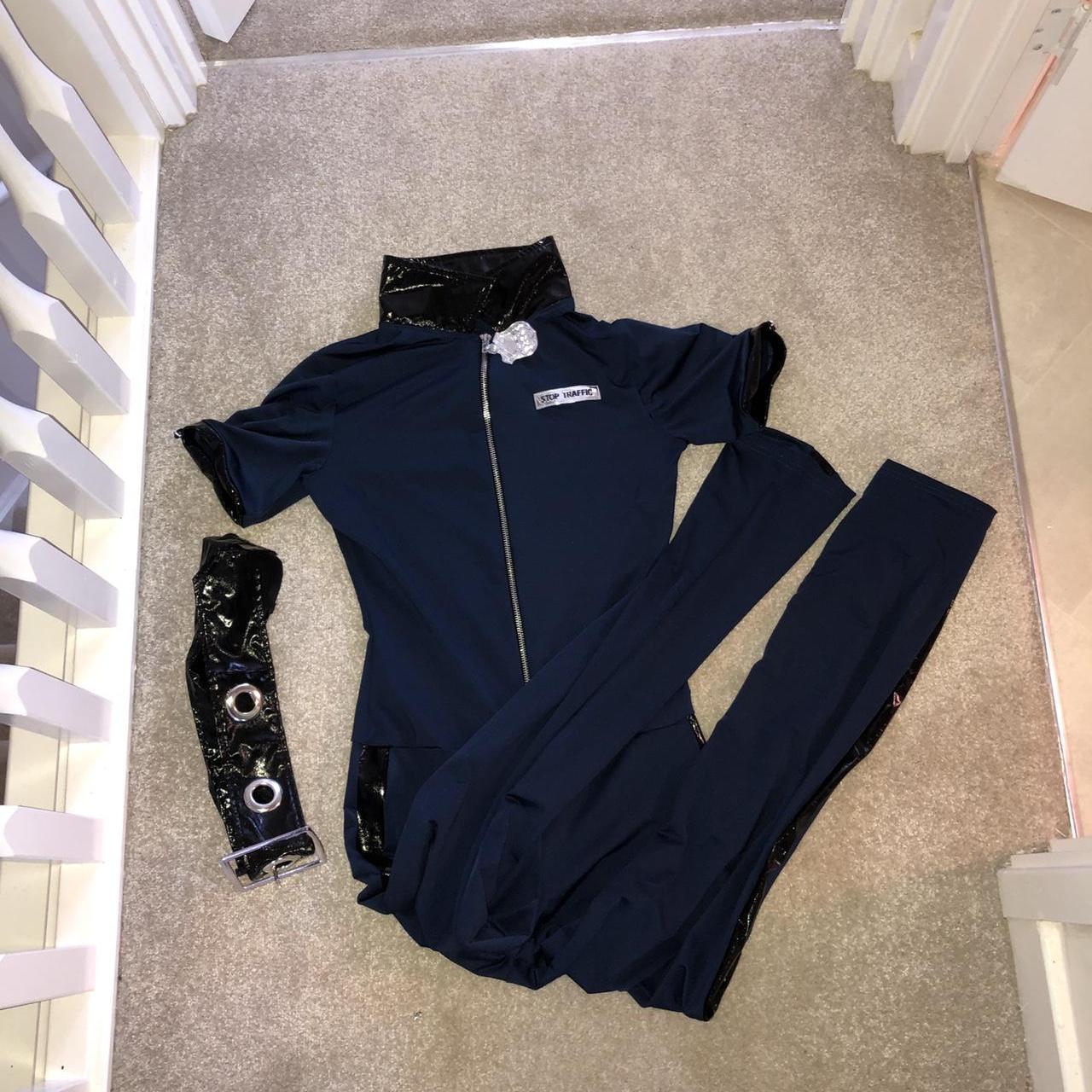 Woman’s Dress up police jumpsuit outfit size m costume - Depop
