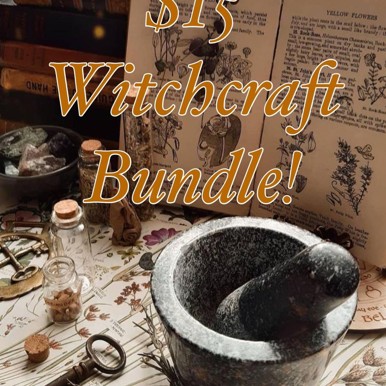 Witchcraft bundle! This bundle offer includes 20+... | Depop