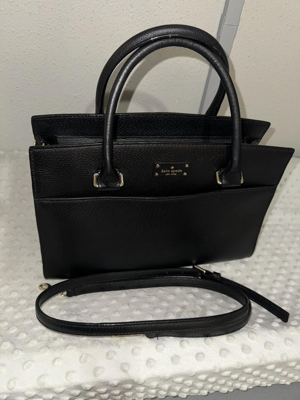 Kate Spade classic medium handbag in Black - Depop