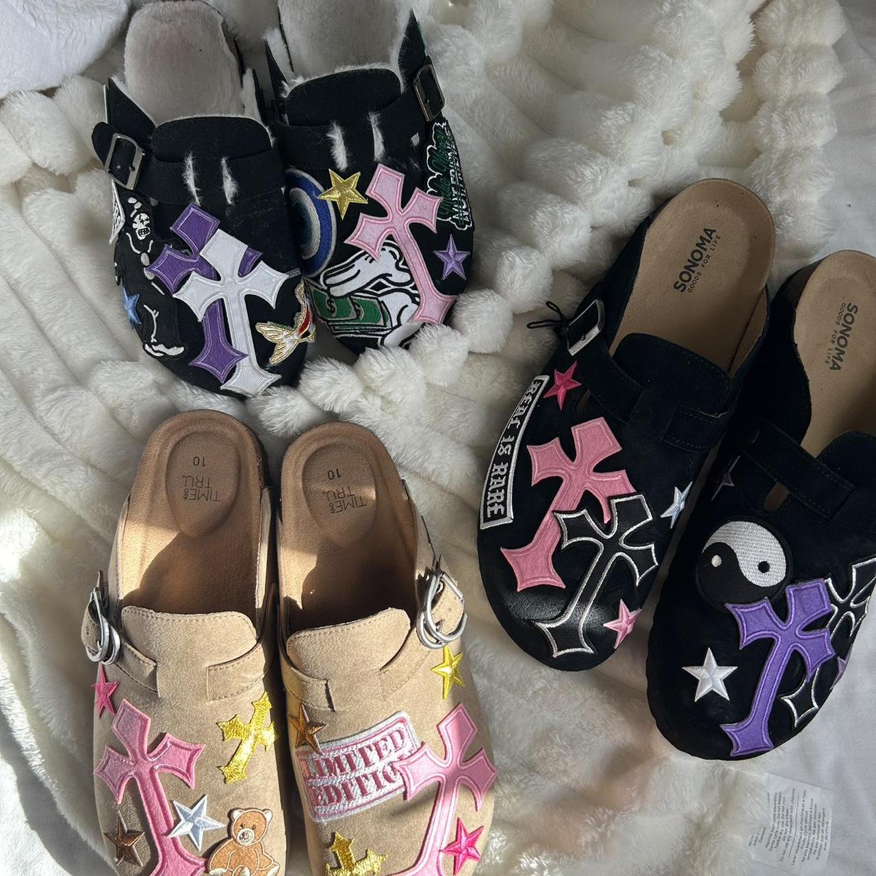 patchwork clogs interest check DO NOT PURCHASE THIS... | Depop