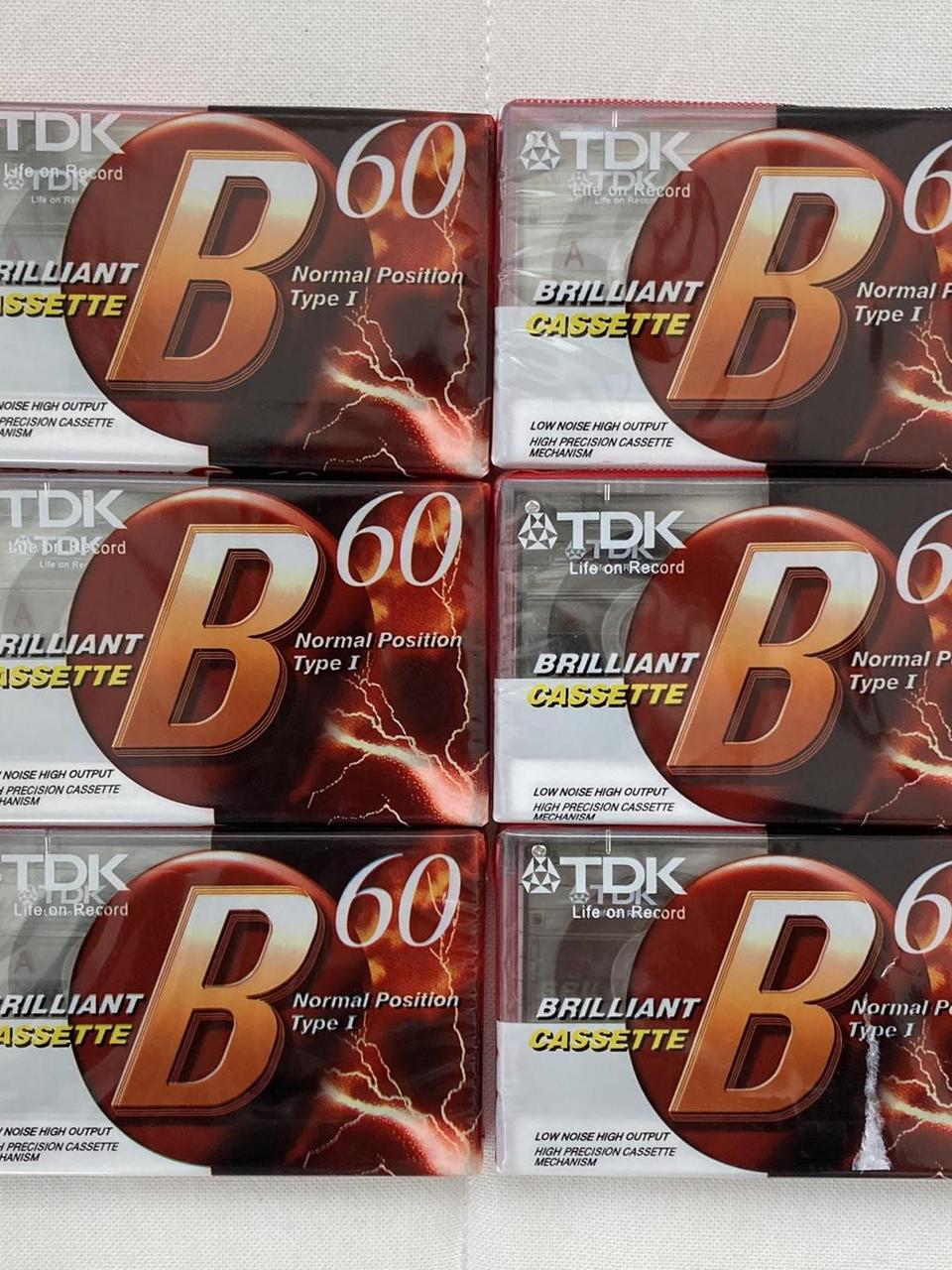 TDK B60 Tapes Normal Position Type 1 Brilliant... - Depop