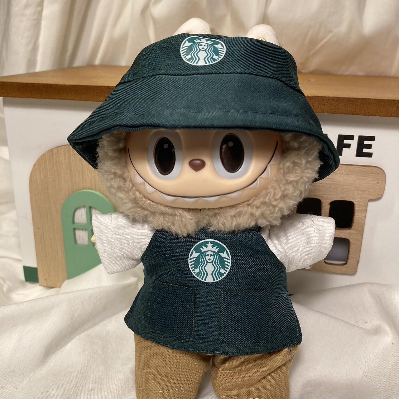 Labubu barista uniform labubu clothes (No Doll) Set... | Depop