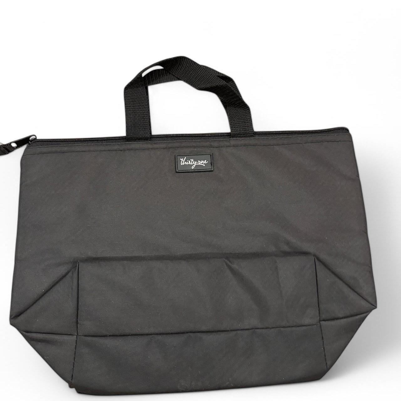 Thirty one lunch box tote Black Lightly used | Depop