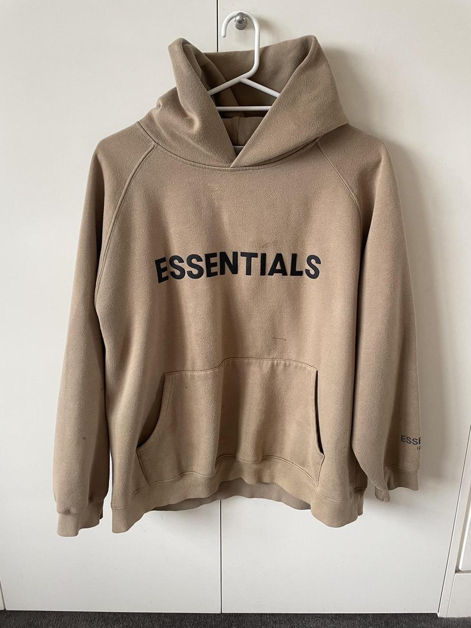 Authentic Essentials fear of god hoodie M - Depop