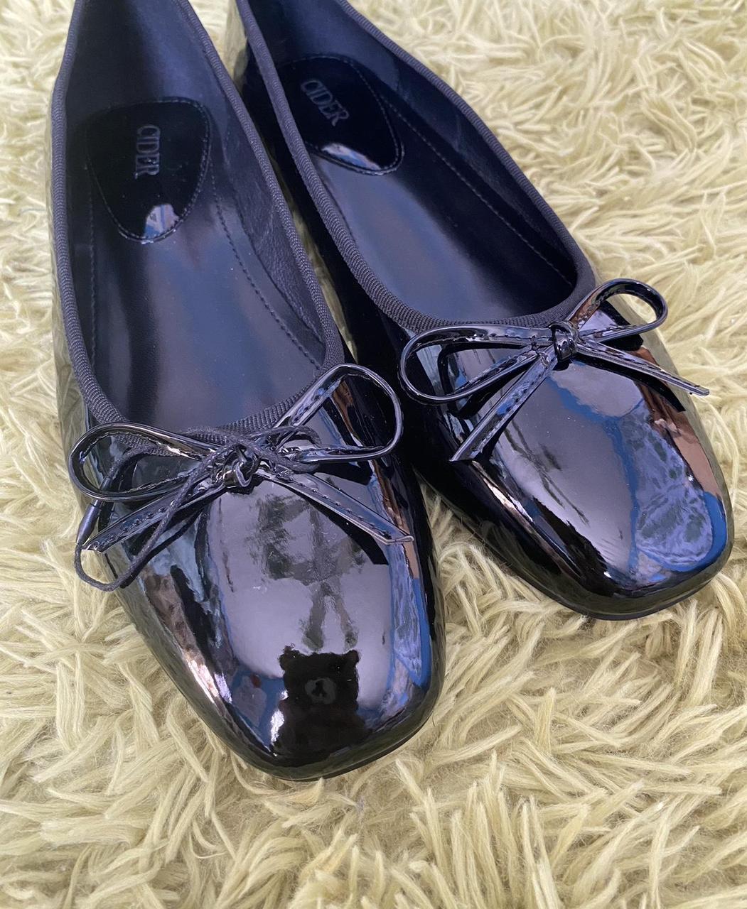 CIDER coquette ballet flats these are brand new !... - Depop