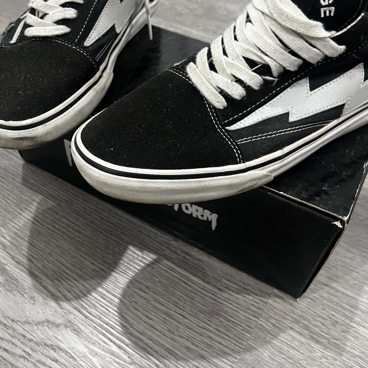 Revenge x storm shoes black and white slight flaw on... | Depop