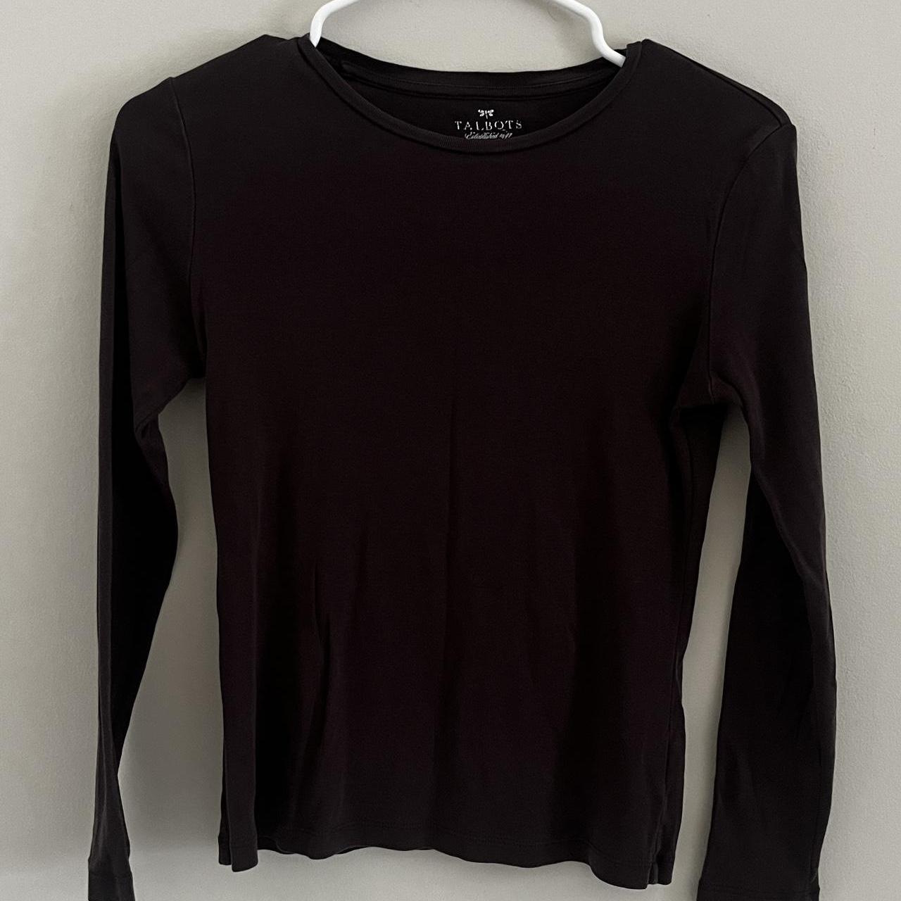Brown Talbots Basic Long sleeve Tee So cute, just... - Depop
