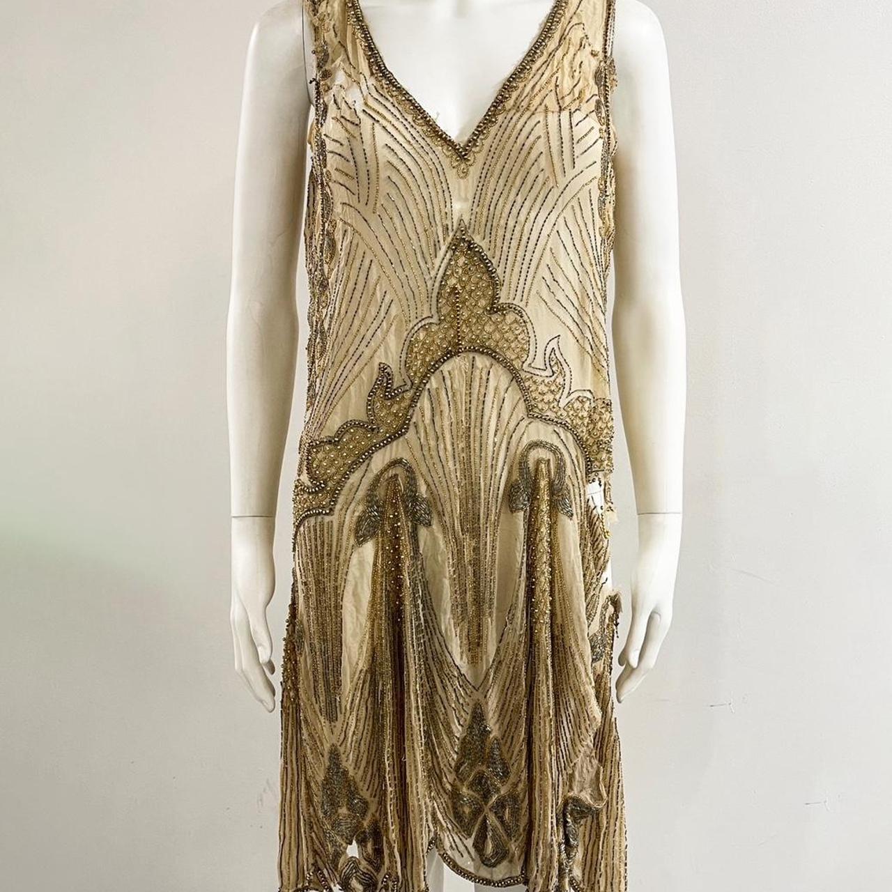 1920 flapper dress Just stunning but for a 100 year... - Depop
