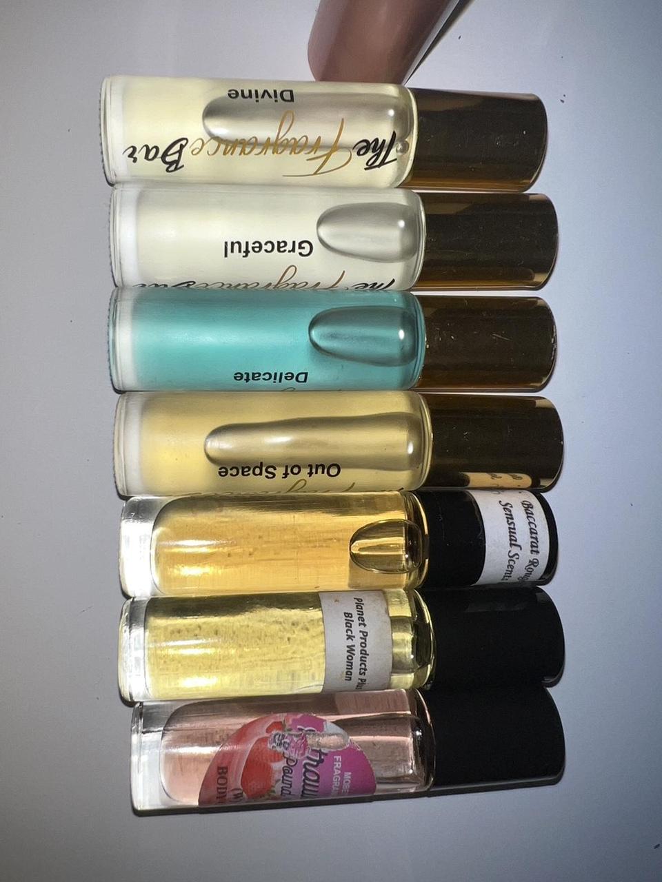Luxurious perfume oils in 10ml bottles, including:... - Depop