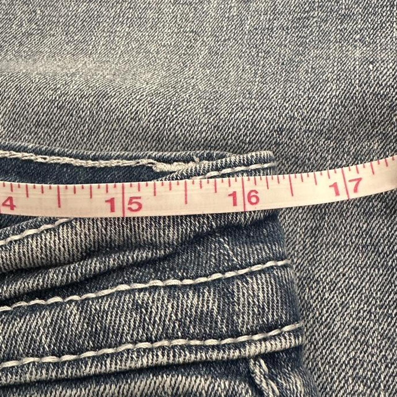 y2k rhinestone bootcut jeans Brand- Sky Premium... | Depop