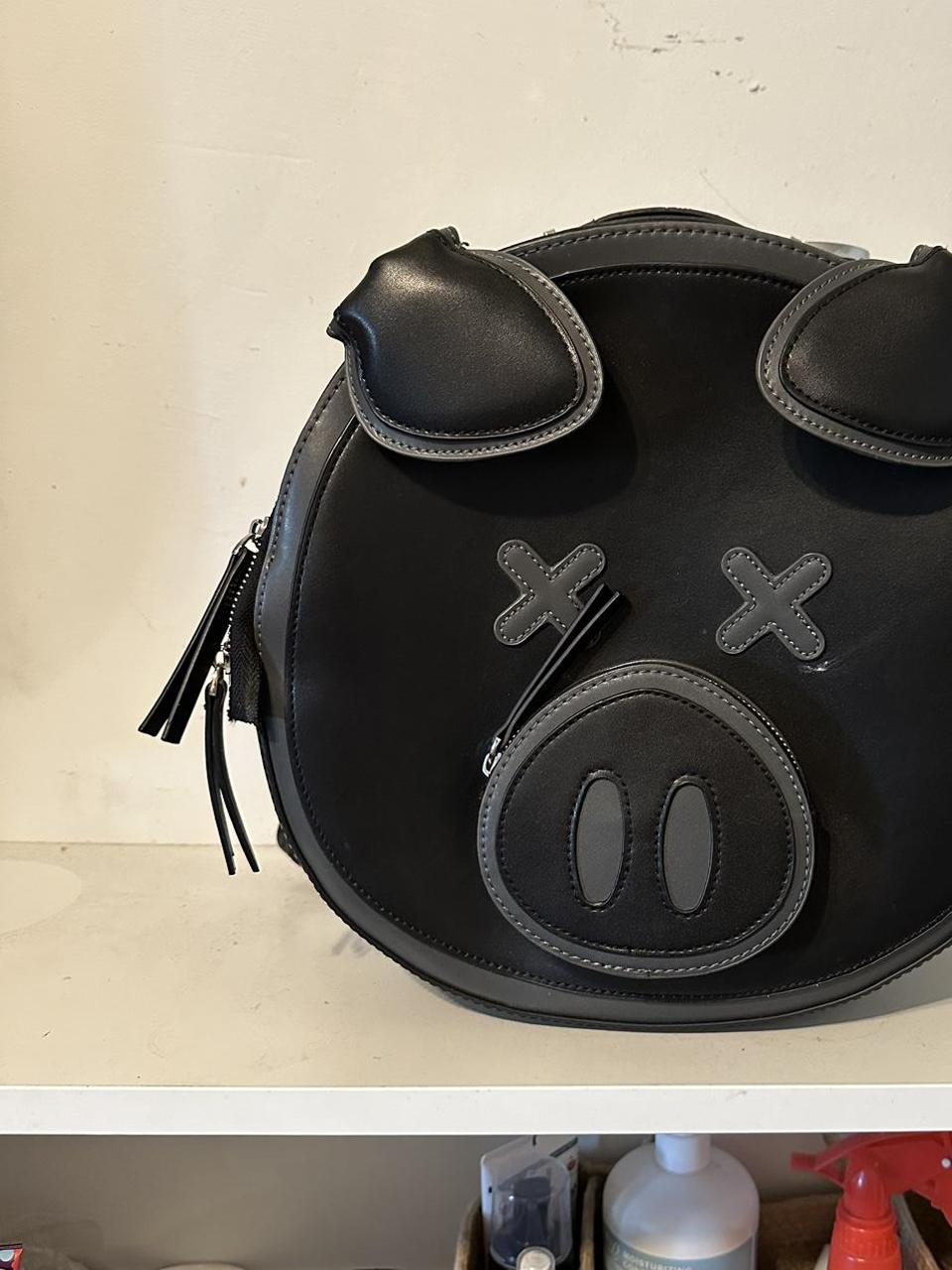 Jeffree Starr Black Pig Backpack. Super rare!! - Depop