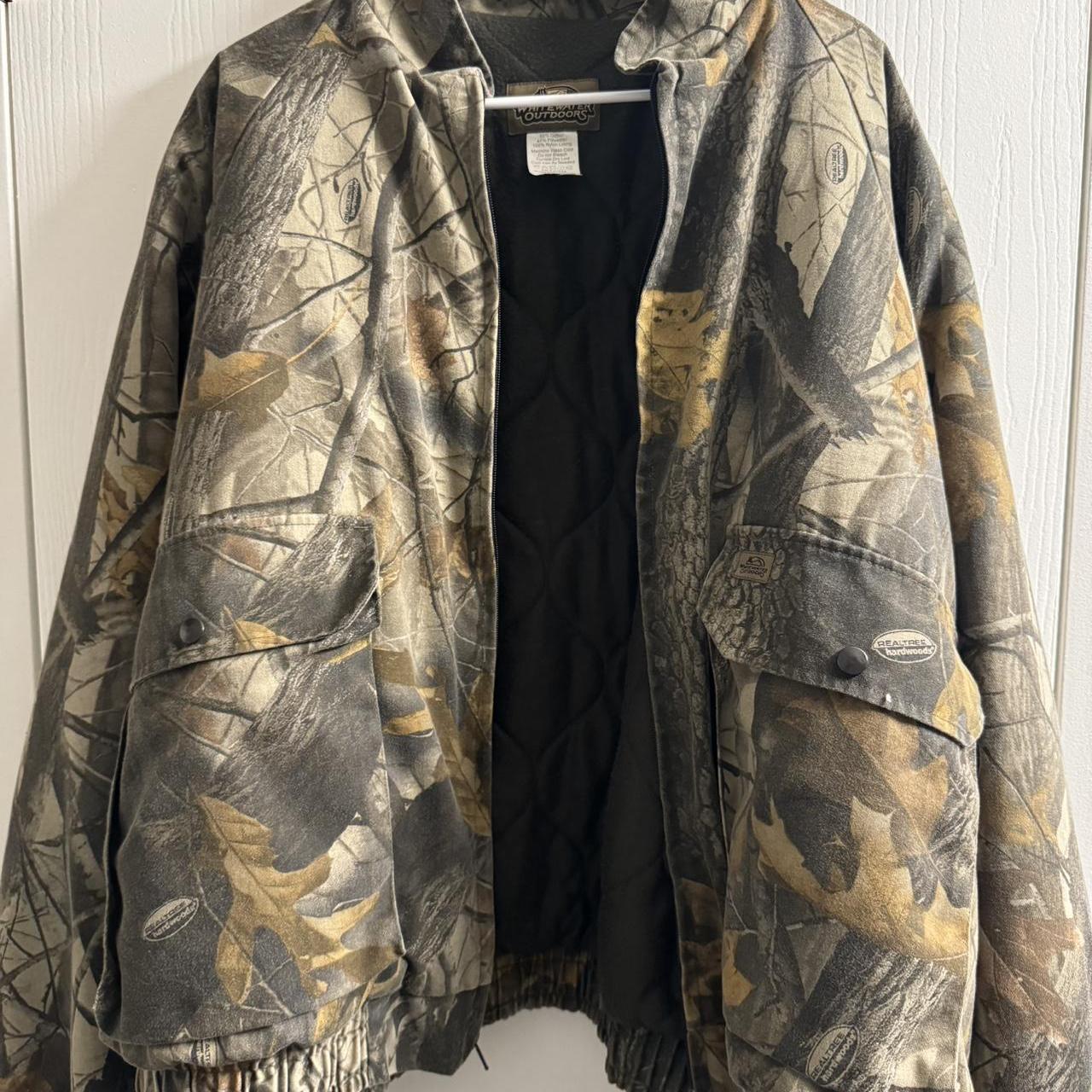 oversized cropped camo jacket! perfect for spring!... | Depop