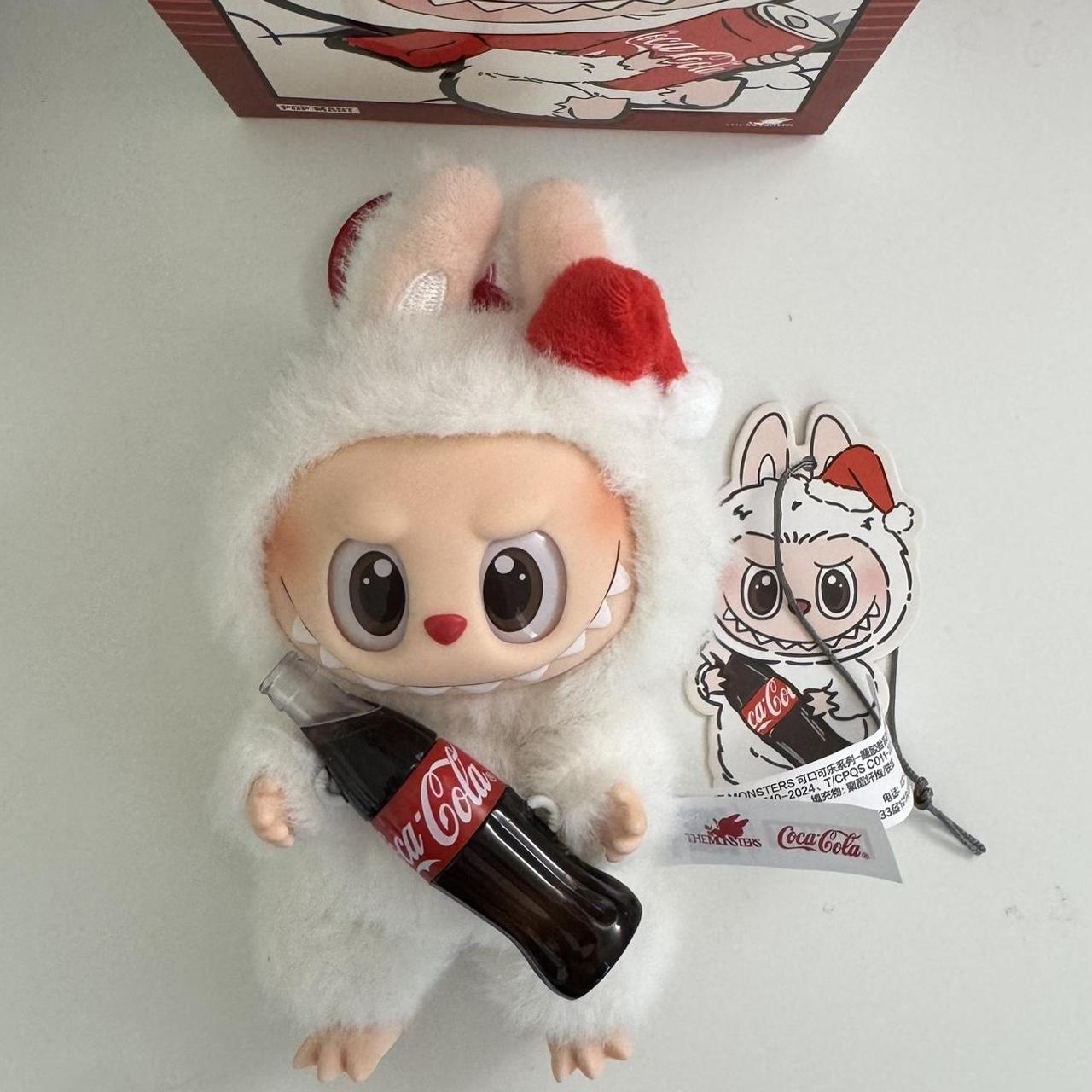 Authentic Coco Cola Labubu Opened a few weeks ago,... | Depop