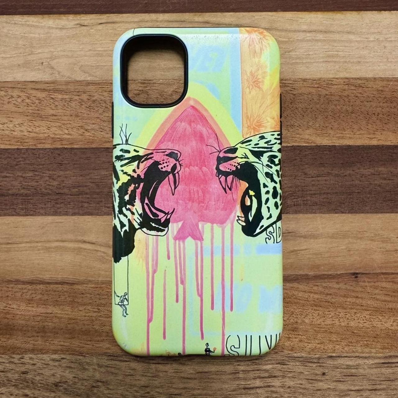“CAT FIGHT” Case- SDH Paints (For IPhone 11) has... | Depop