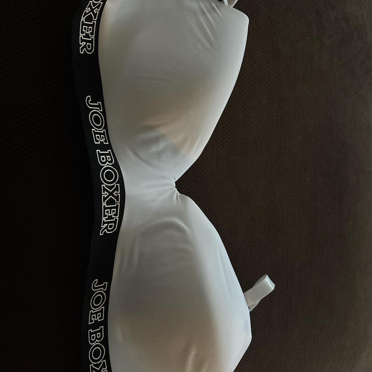 White Joe Boxer bra #lingerie - Depop