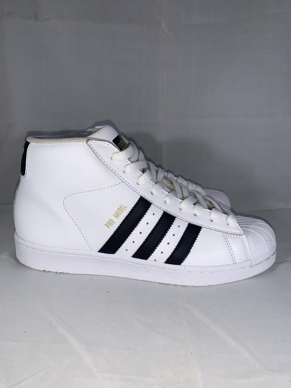 Adidas Shell Toe High lightly worn 9/10 condition - Depop