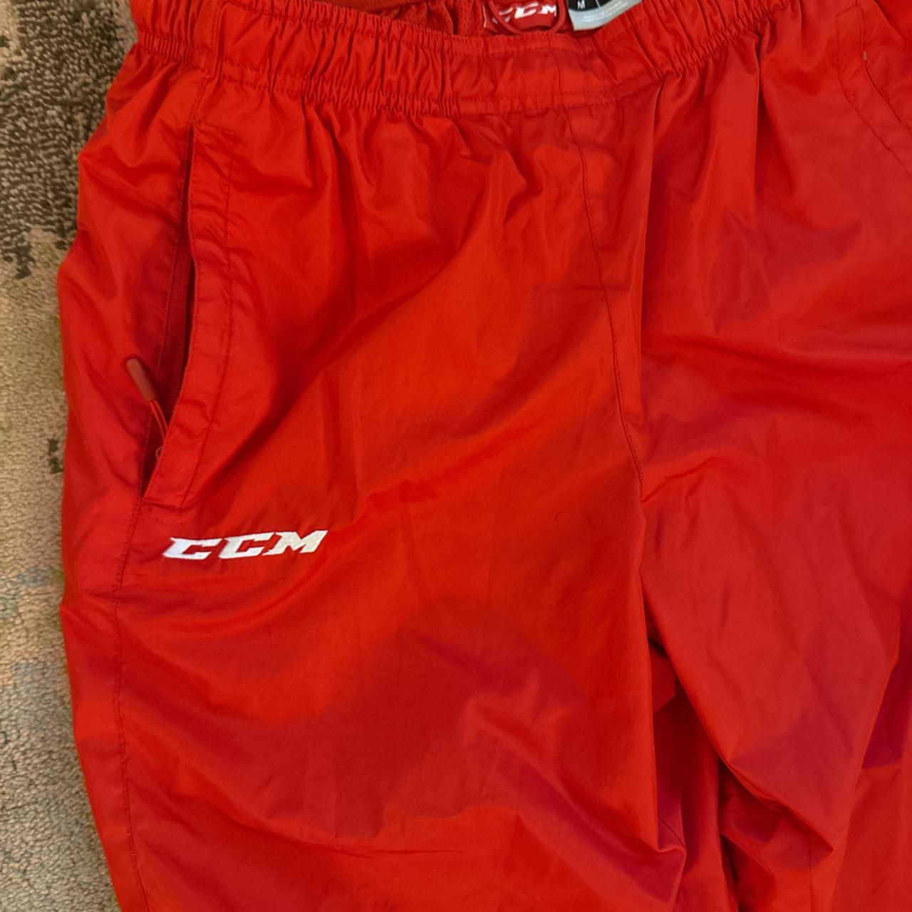 CCM Wind Reflective Sweatpants #ccm #nylon #hockey | Depop