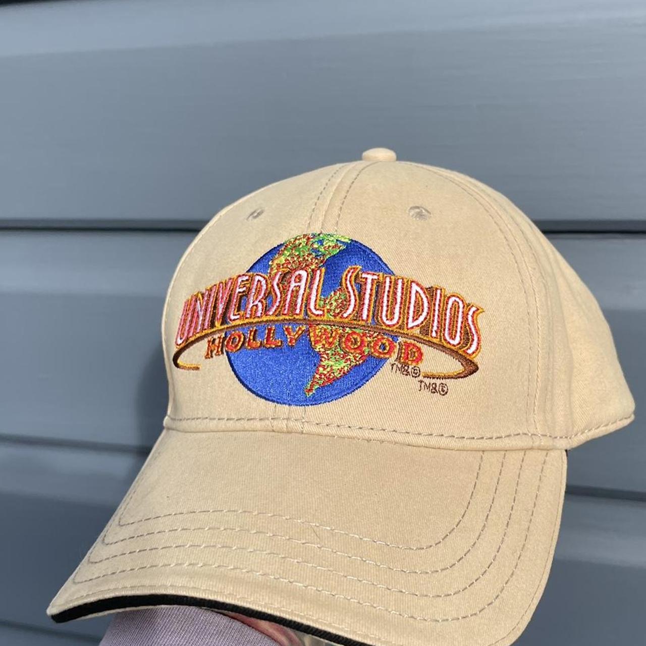 Universal Studios Hollywood Tan Cap 🇺🇸🦅 In amazing... | Depop