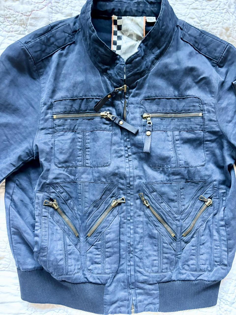 Vintage L.A.M.B. Cargo Flight Jacket This is a... - Depop