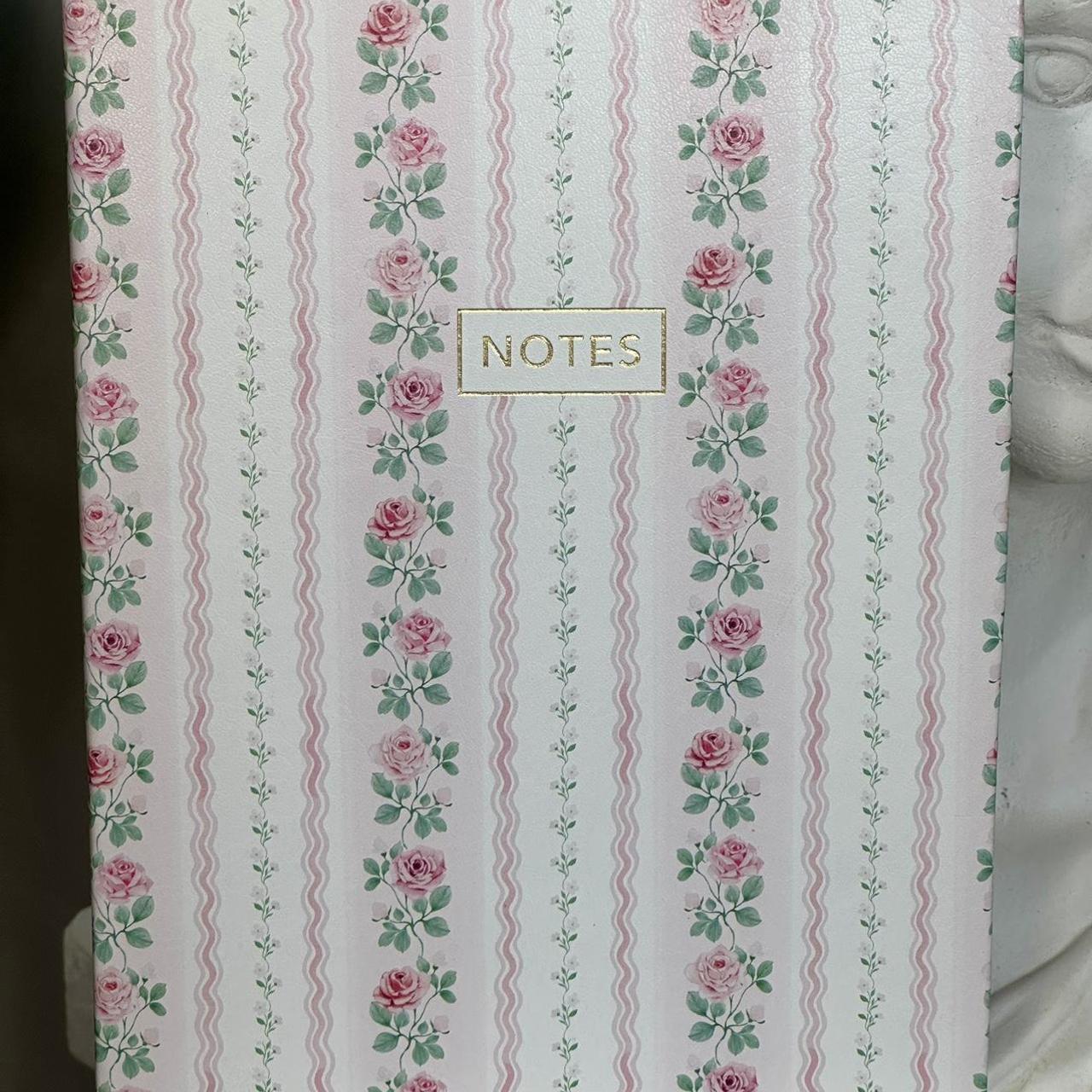 Coquette- Shabby Chic - Rose Coquette Notebook - ... | Depop