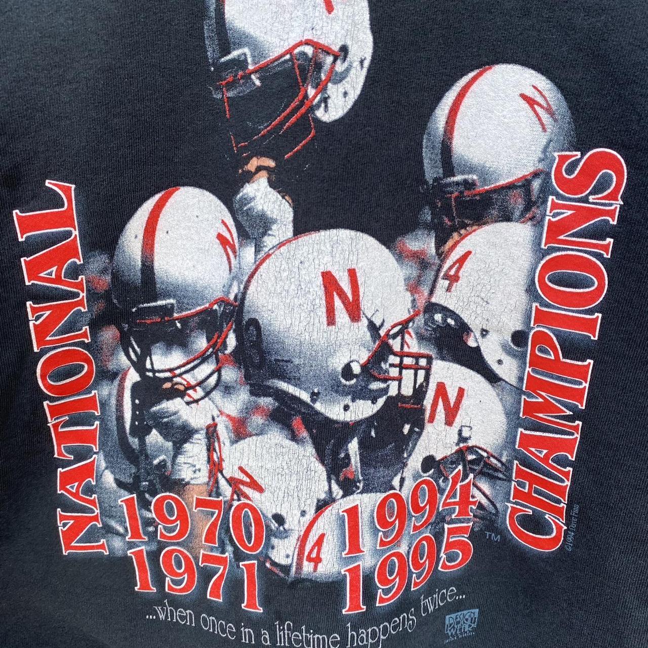 1995 Nebraska Cornhuskers national champions... | Depop