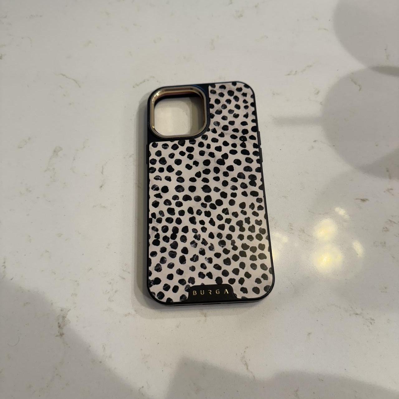 Black and white phone case Super cute BURGA phone... | Depop