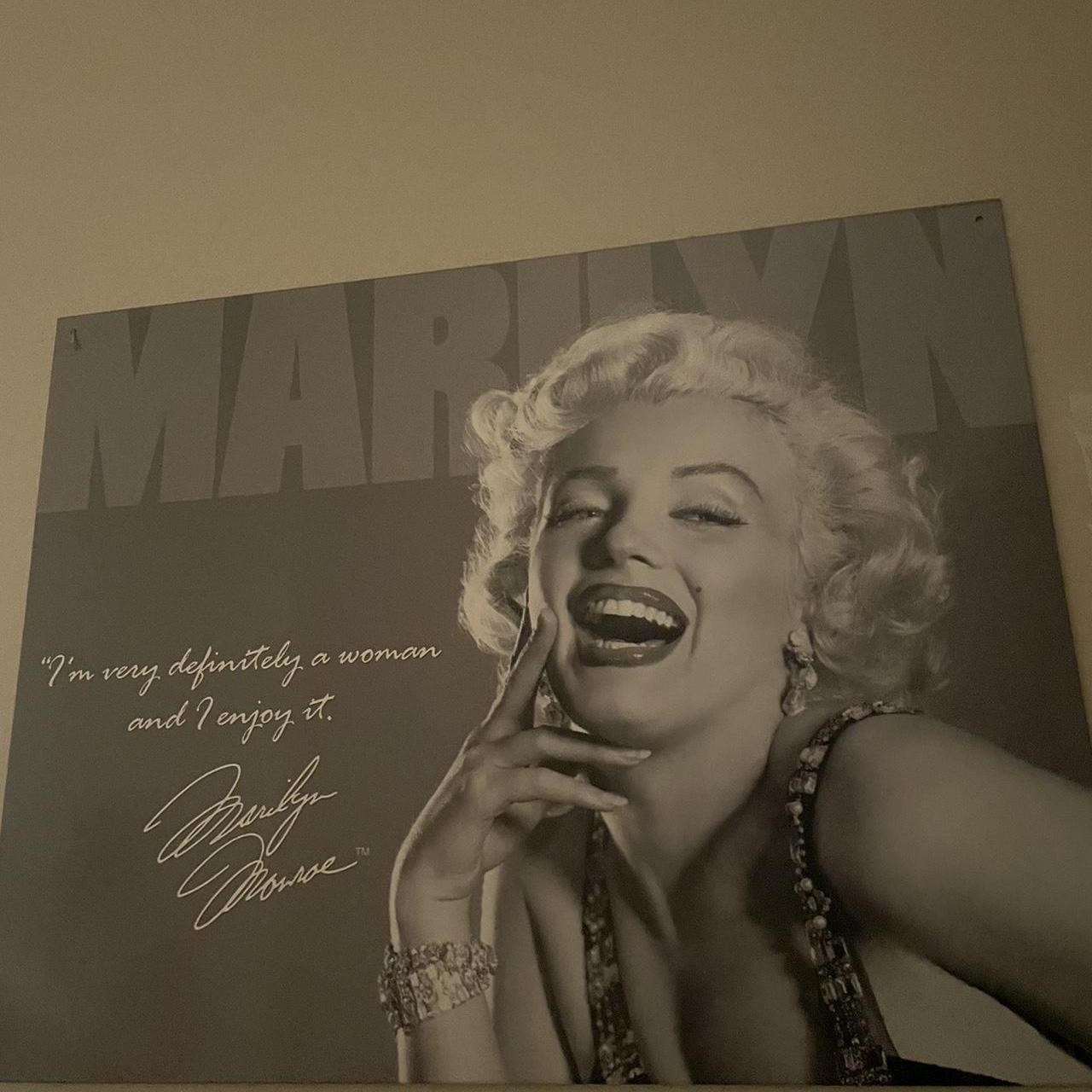 3 Marilyn Monroe Signs!! Each of these signs are in... - Depop